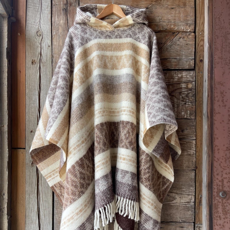 Wool Poncho - Etsy