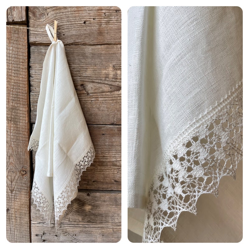 Lace Tea Towels - Etsy
