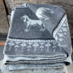 Grey Wool Blanket Grey Wolf Pure Lambswool Blanket Pure Wool Grey Wolf ...