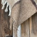Brown Wool Throw Blankets Lambswool Throw Blanket With Fringes, Brown ...