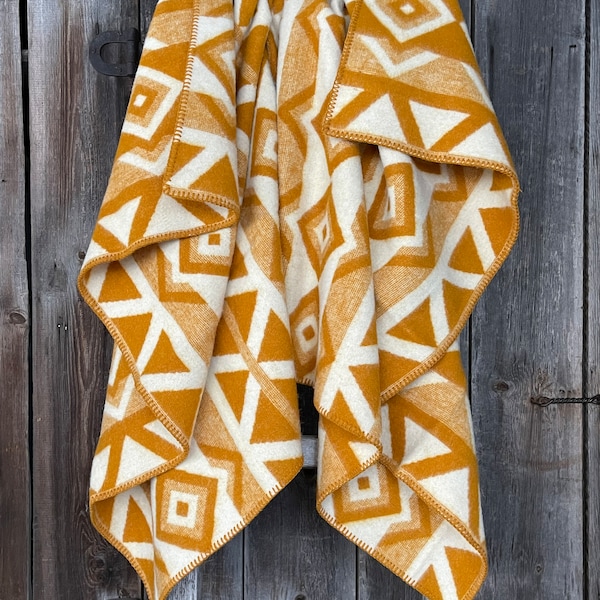 Mustard Blanket - Etsy