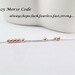 Morse Code Jewelry,fast,strong,fearless,believe,brave,luck, Faith ...