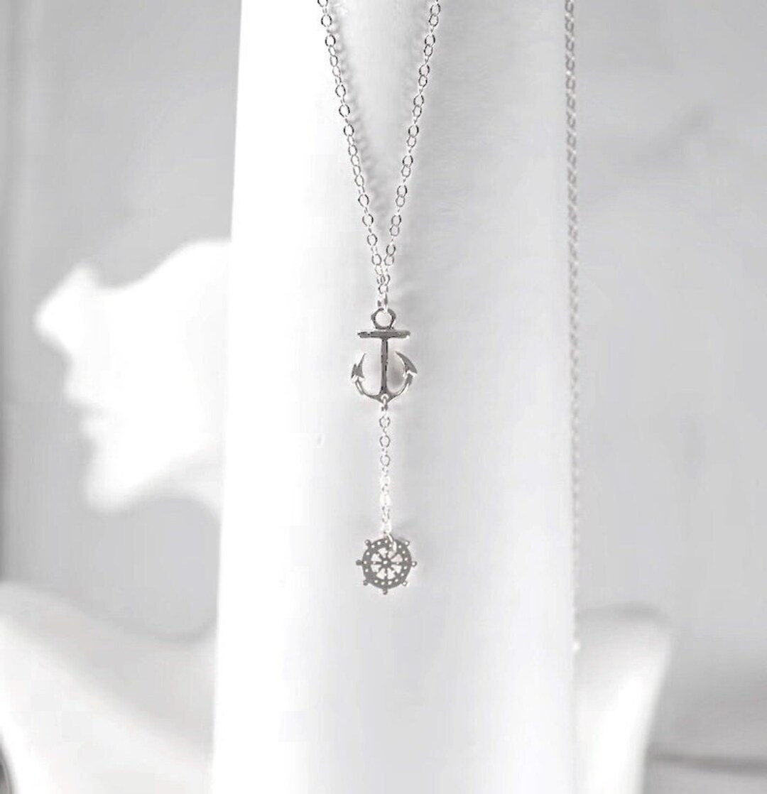 Nautical Anchor Jewelry ,maritime Anchor Jewelry,sailor Anchor Necklace ...
