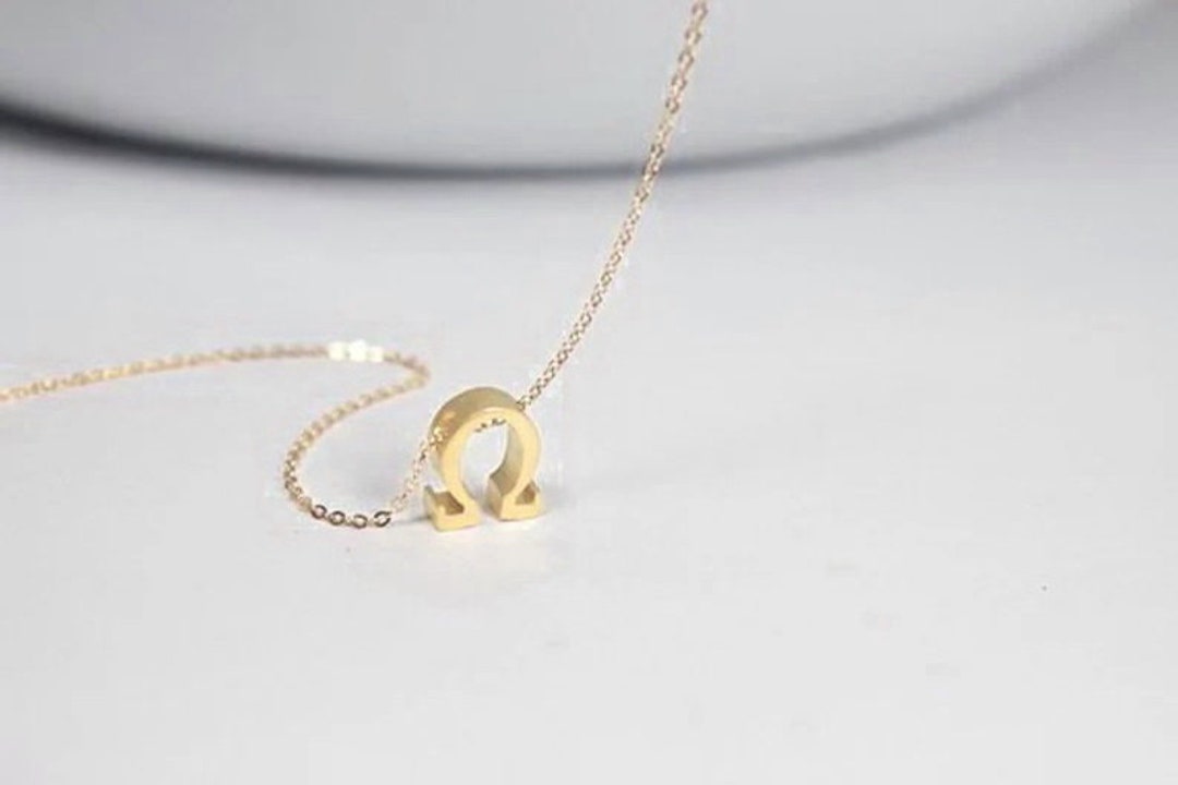 Greek Alphabet Necklace, Personalized Greek Necklace, Custom Greek ...