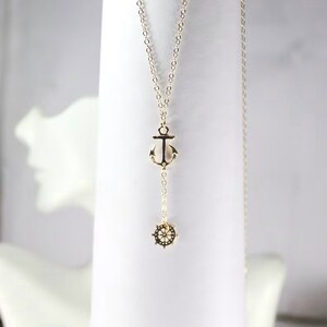 Nautical Anchor Jewelry ,maritime Anchor Jewelry,sailor Anchor Necklace ...