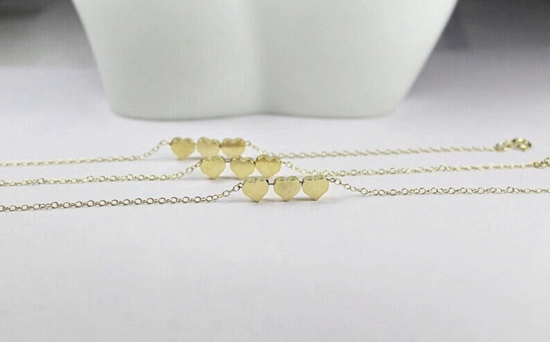 Three Hearts Bracelets.triple Heart Jewelry Love Charm Bracelets Heart ...