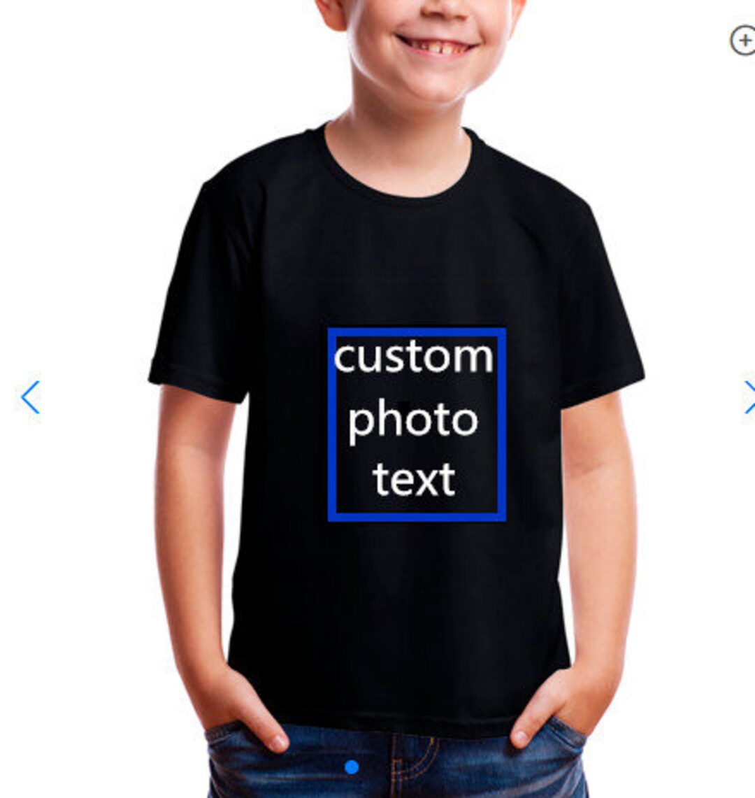 Custom Children's Pure Cotton T-shirt,kid's Tshirt,photo Shirt ...
