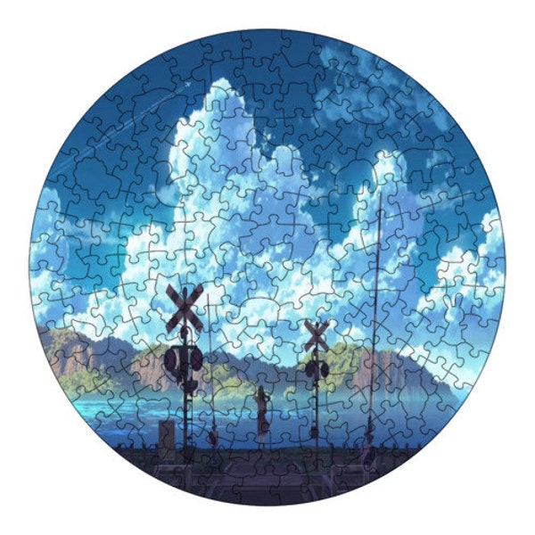 Round Jigsaw Puzzle - Etsy