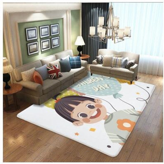 Personalized Rug,Living Room Big Floor Mat,Customized Floor Mat,Design ...
