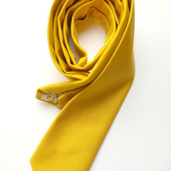 Mustard Yellow Tie - Etsy