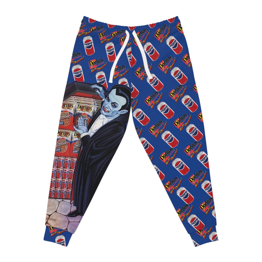 1991 Dracula Tortilla Chips Sublimated Print Pants Athletic - Etsy