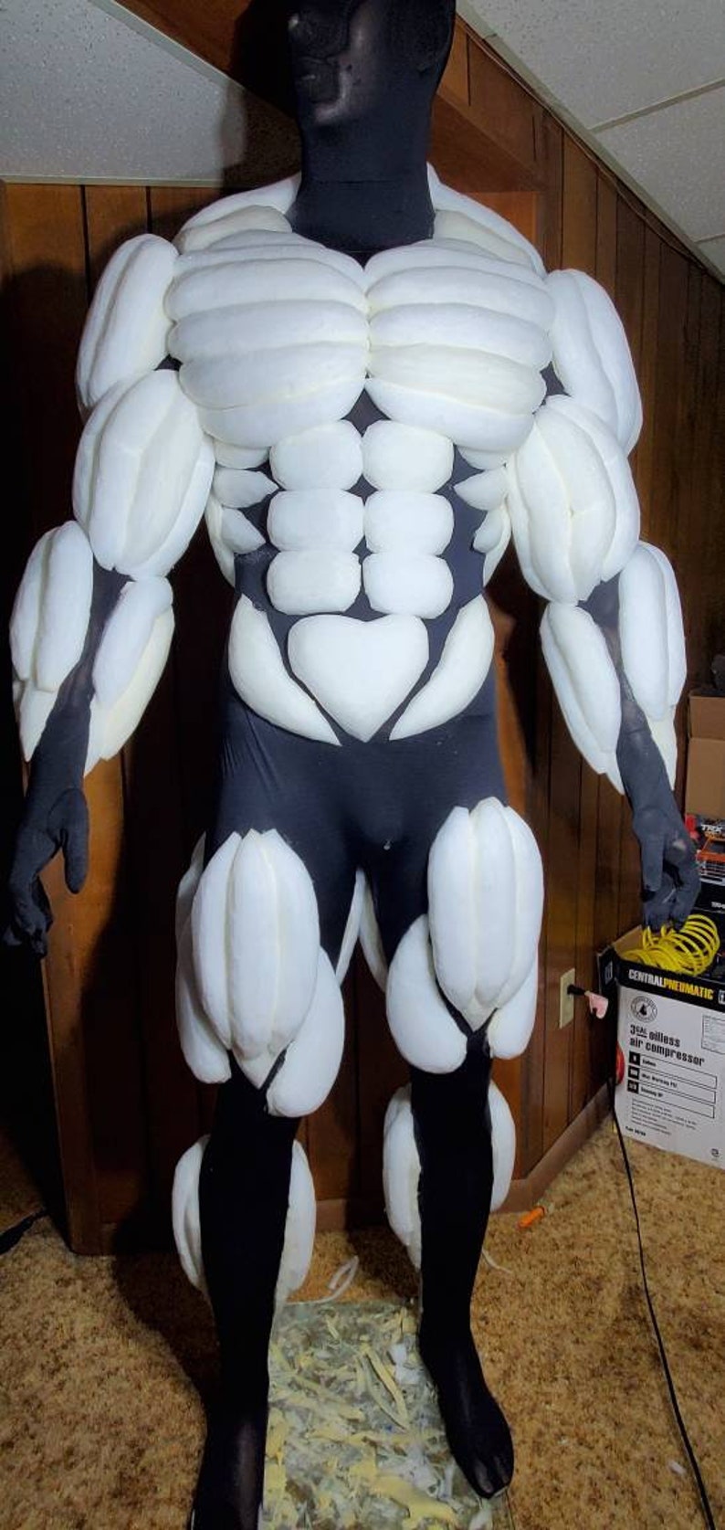 Foam Muscle Suit Template