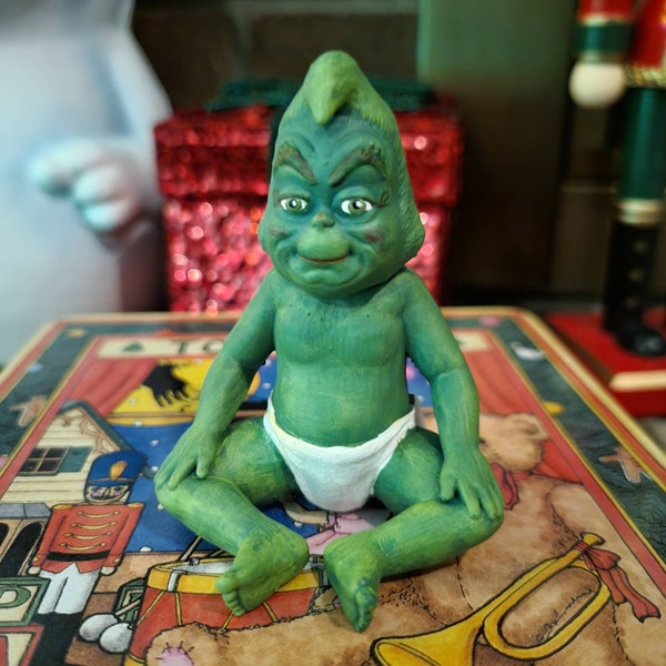 Grinch Baby - Etsy
