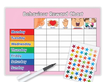 A3 Reward Chart - Etsy