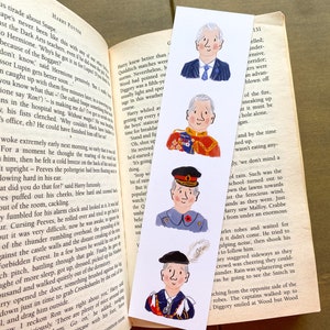 King Charles III Double Sided Bookmark - Etsy UK