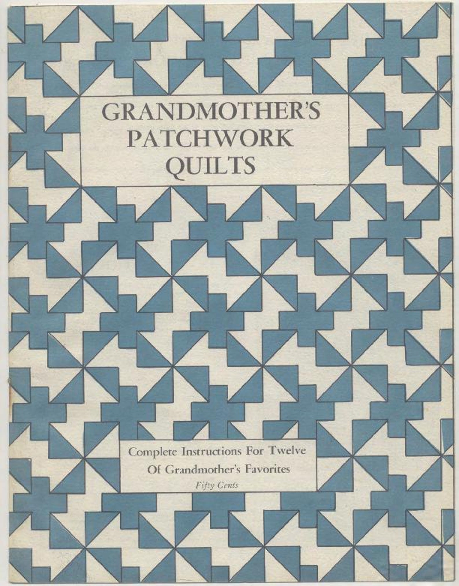 1950s Vintage Quilt Patterns | 22 Antique Aunt Martha Style Patchwork ...