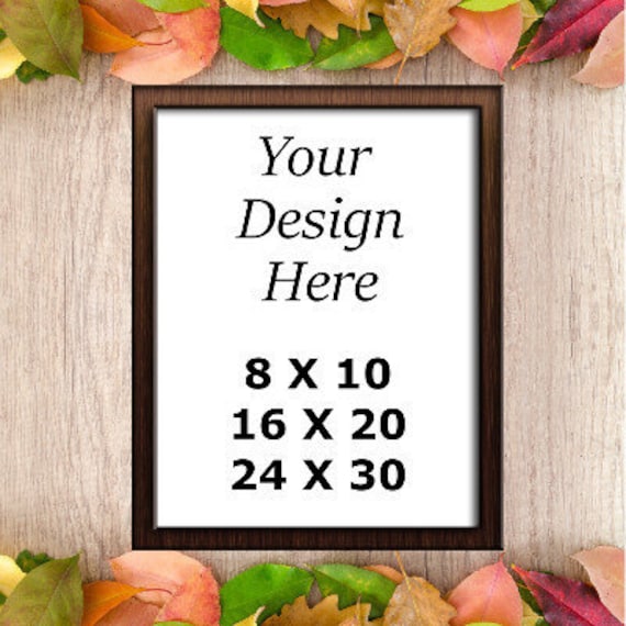 Frame Mock Ups Digital 8 X 10 Mockup Horizontal & Vertical | Etsy