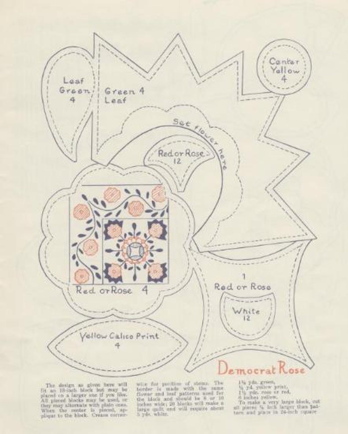 Vintage 1960s Aunt Martha Quilt Pattern Collection - 61 Designs ...