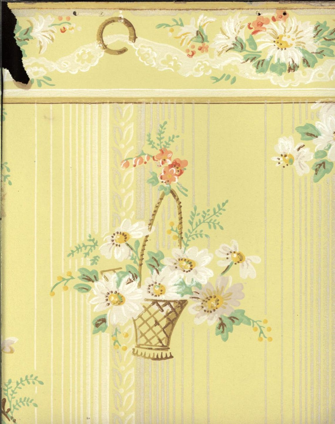 1942 Vintage Wallpaper Sample Book - Color-perfect by Sears | Digital Download PDF | Printable ...