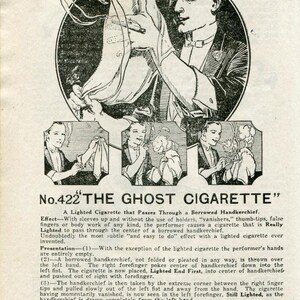 Vintage Magic Trick Catalogs (1913) | Oaks Latest Tricks Nos. 21 & 22 ...
