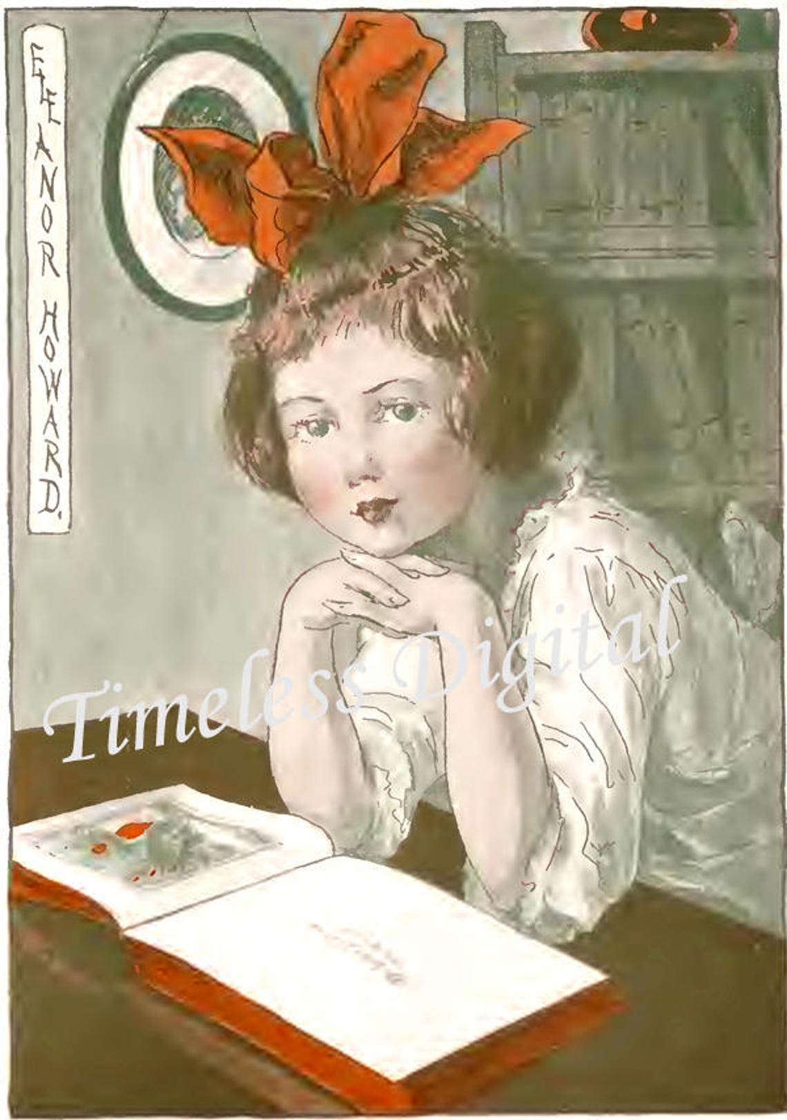 Vintage Book Illustrations Images Antique Pictures - Etsy