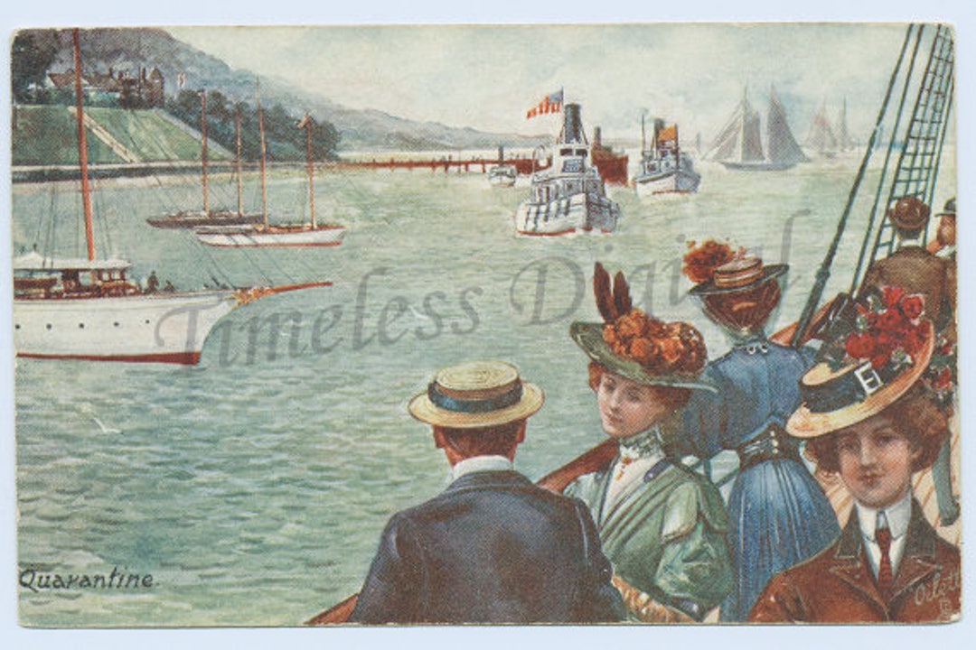 Nautical Decor - Victorian - Vintage Image - Ephemera - Antique Picture ...