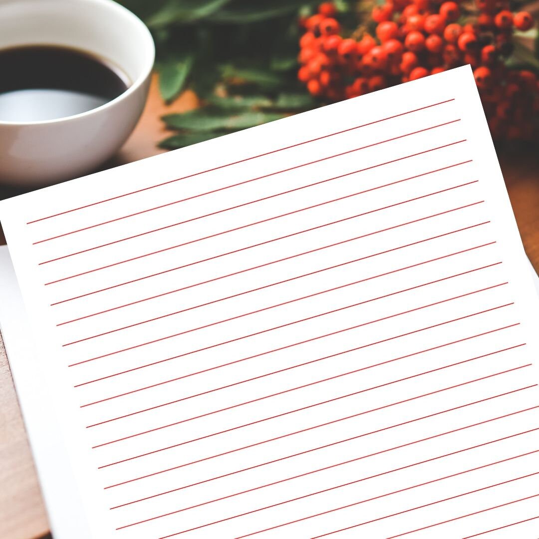 12 Printable Colored Lined Pages Colorful Lines Digital | Etsy