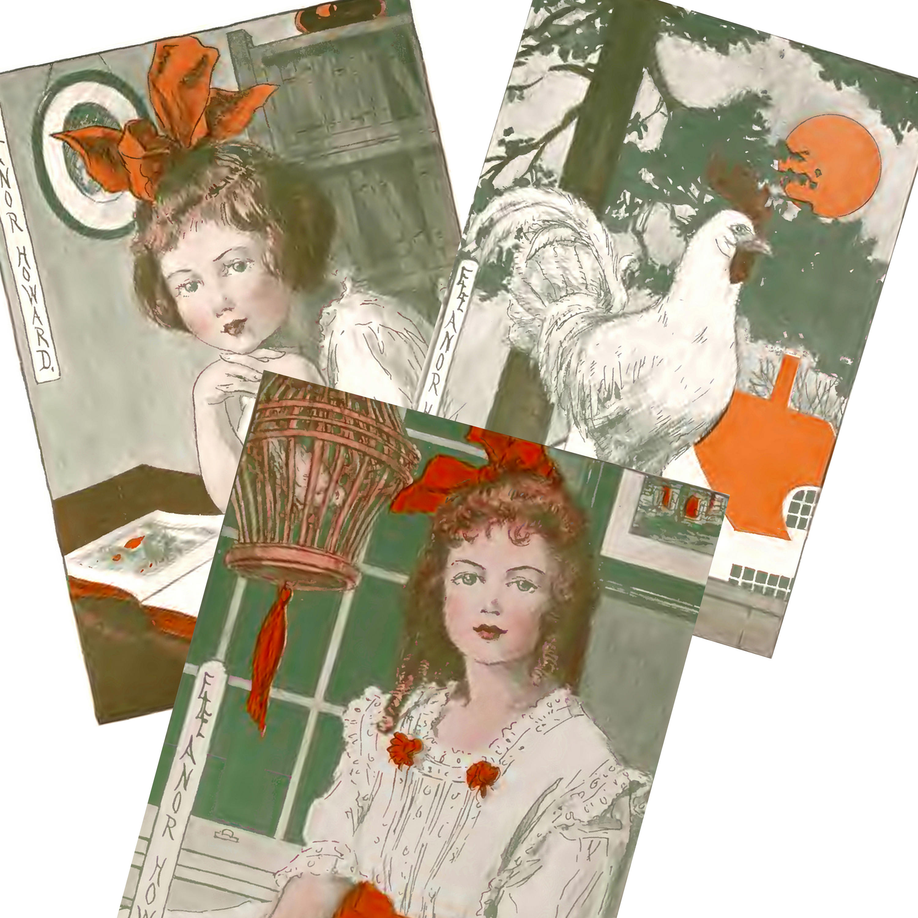 Vintage Book Illustrations Images Antique Pictures - Etsy