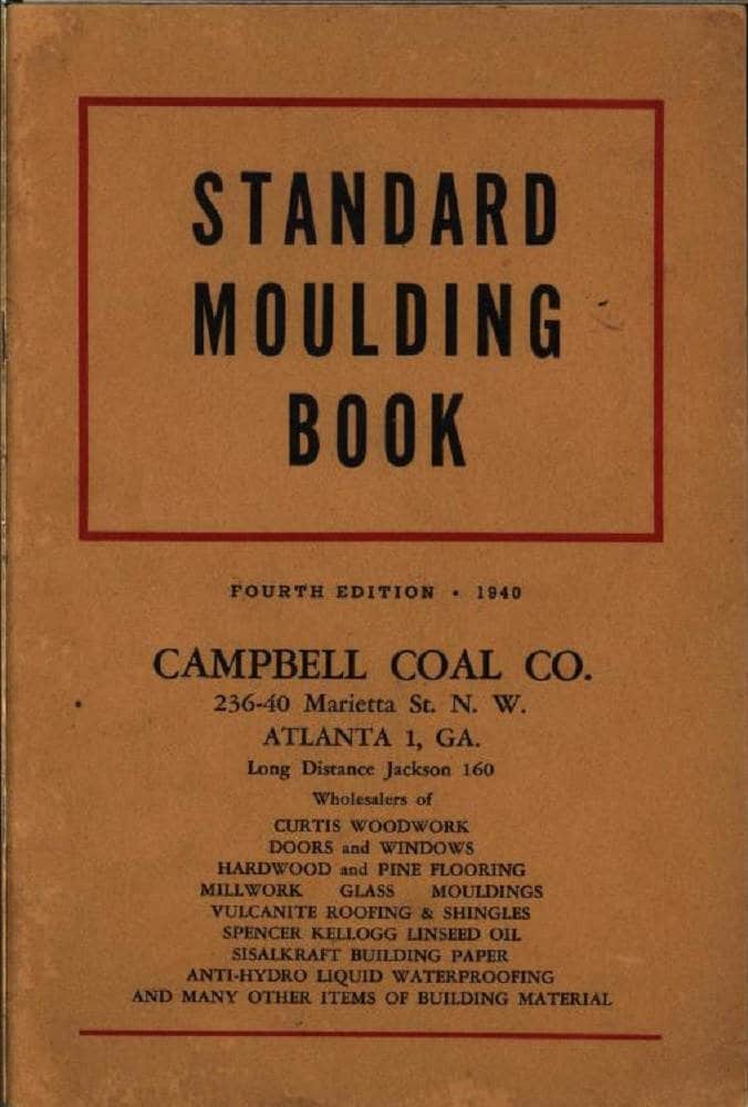 Antique standard Moulding Digital Ebook Instant Download PDF Vintage ...