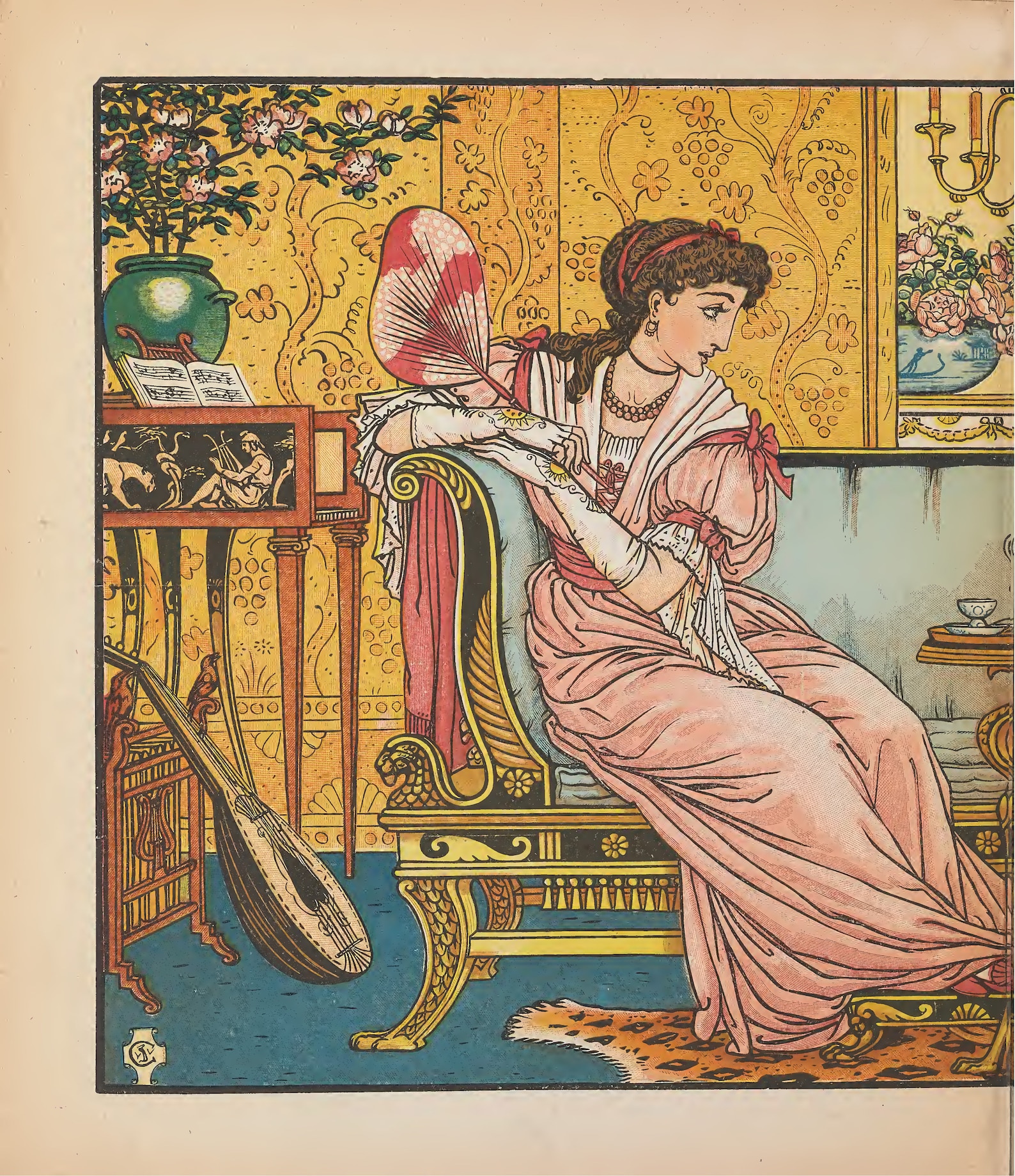 Set of 5 Vintage Collection of Walter Crane Children's - Etsy