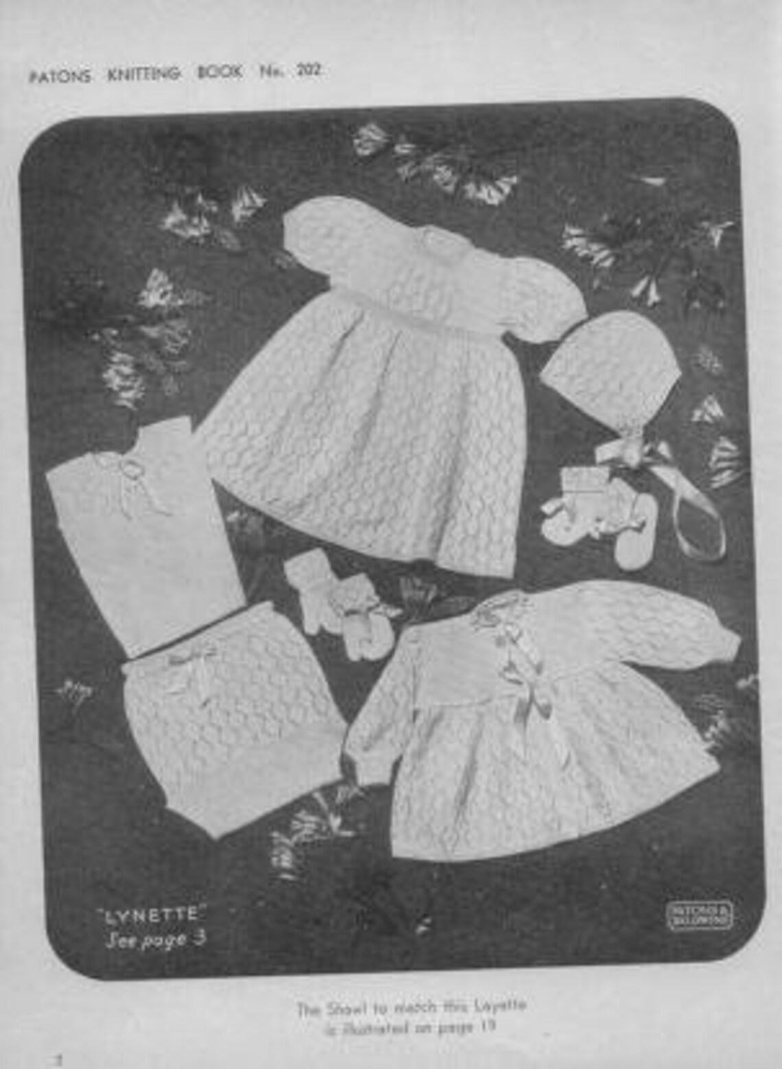 Set of 5 Vintage Patons Knitting Books Baby Patterns Digital Antique ...