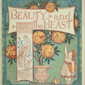 Set of 5 - Vintage Collection of Walter Crane Children's Books ...