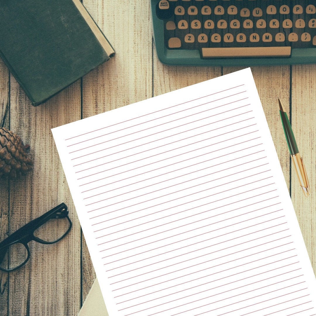 12 Printable colors of Metal Theme Colored Lined - Etsy