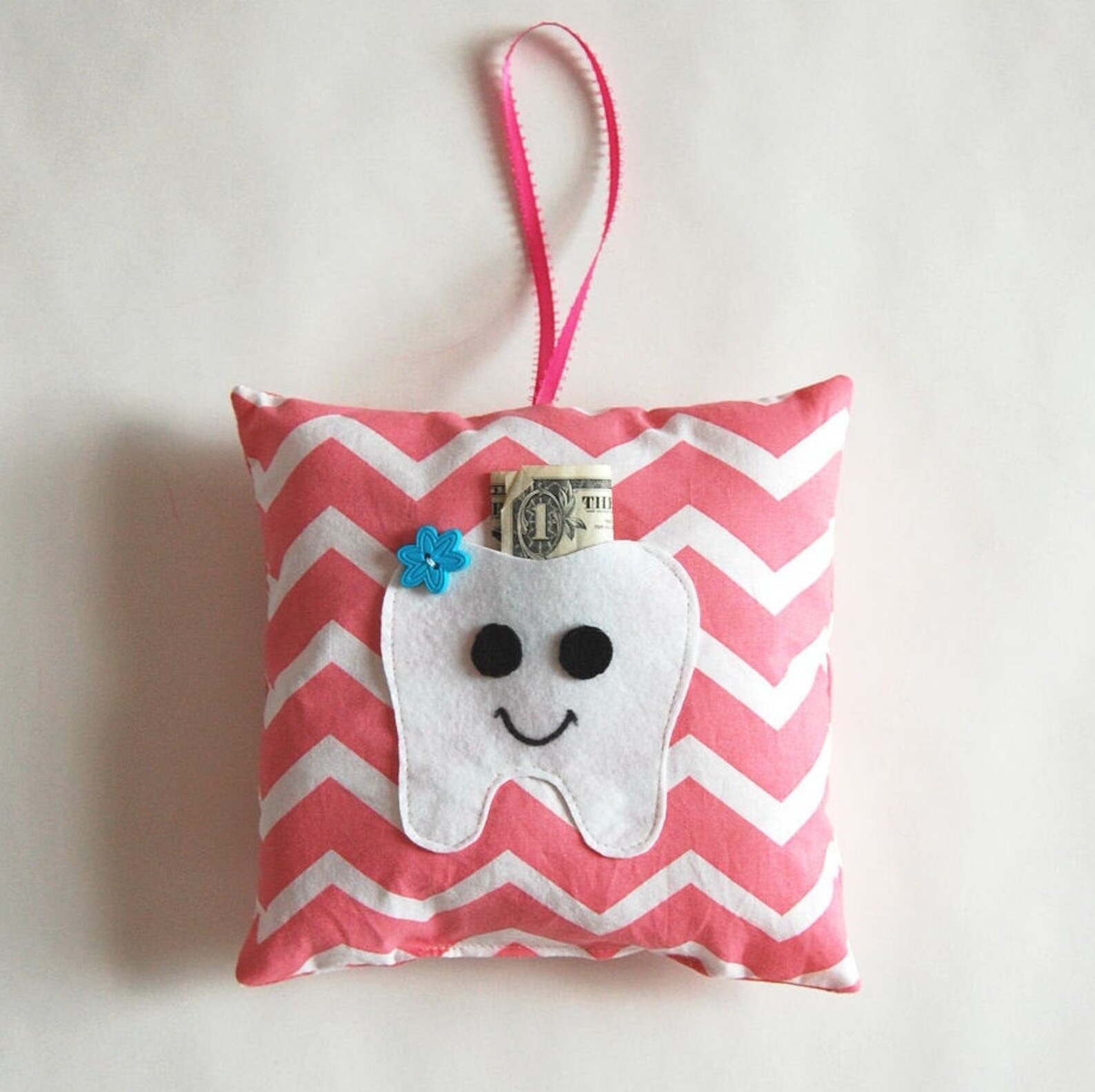 Tooth Fairy Pillow Tooth Monster Pillowgirls Tooth - Etsy