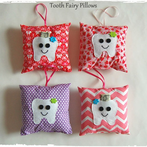 Tooth Monster Pillow - Etsy