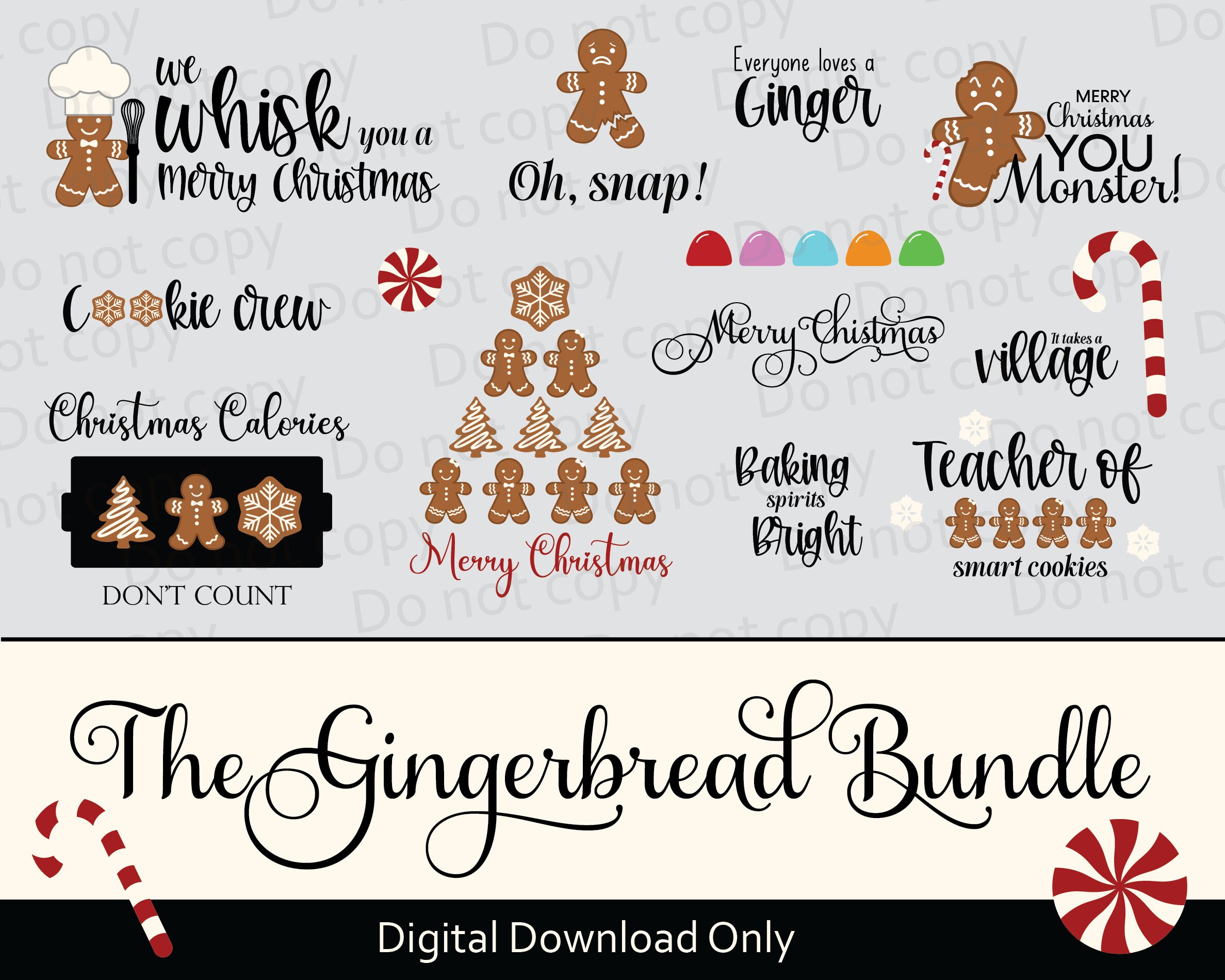 The Gingerbread Bundle - Etsy