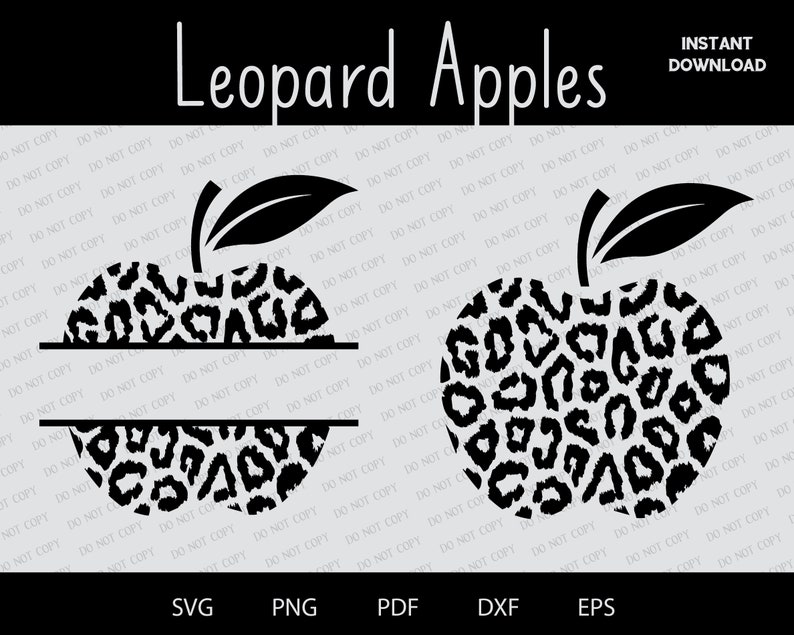 Leopard Print Apple Teacher Name Frame - Etsy