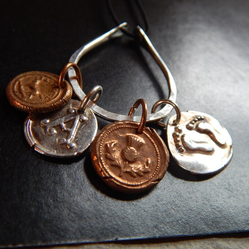 Free Charm Holder With 4 Charms of Your Choice My Story Wax - Etsy