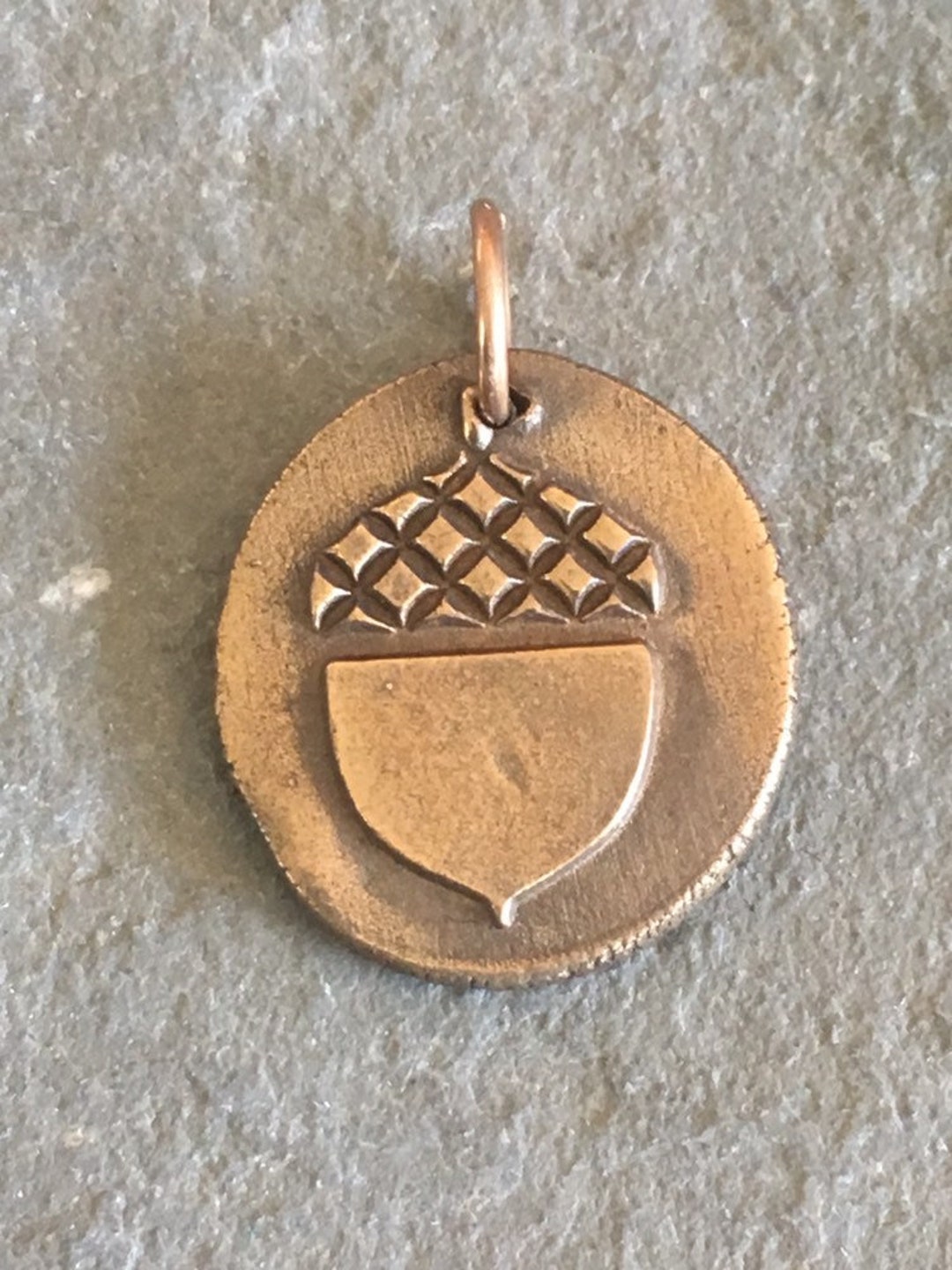 Acorn Necklace, Wax Seal, Patience, Perseverance, Hard Work, Oak Tree ...
