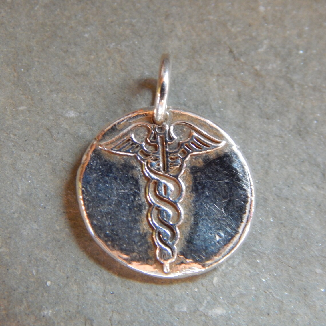 Caduceus Wax Seal Charm, Staff Carried by Hermes, Olympian God ...