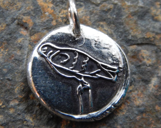 Hawk Wax Seal Charm, Woodland Bird, Bird of Prey, Buzzard, Keen Vision ...