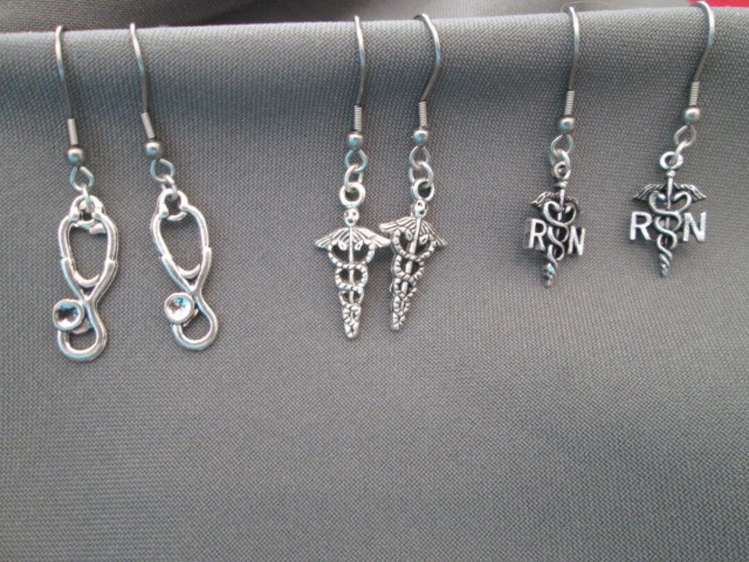 Doctor / Nurse Earrings - Your Choice - Etsy