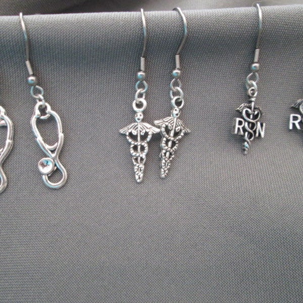 Nurse Earrings - Etsy