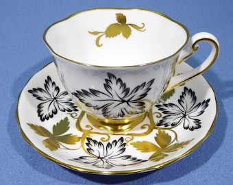 Gold tea cups | Etsy