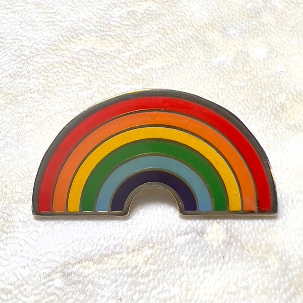 Rainbow Pins - Etsy