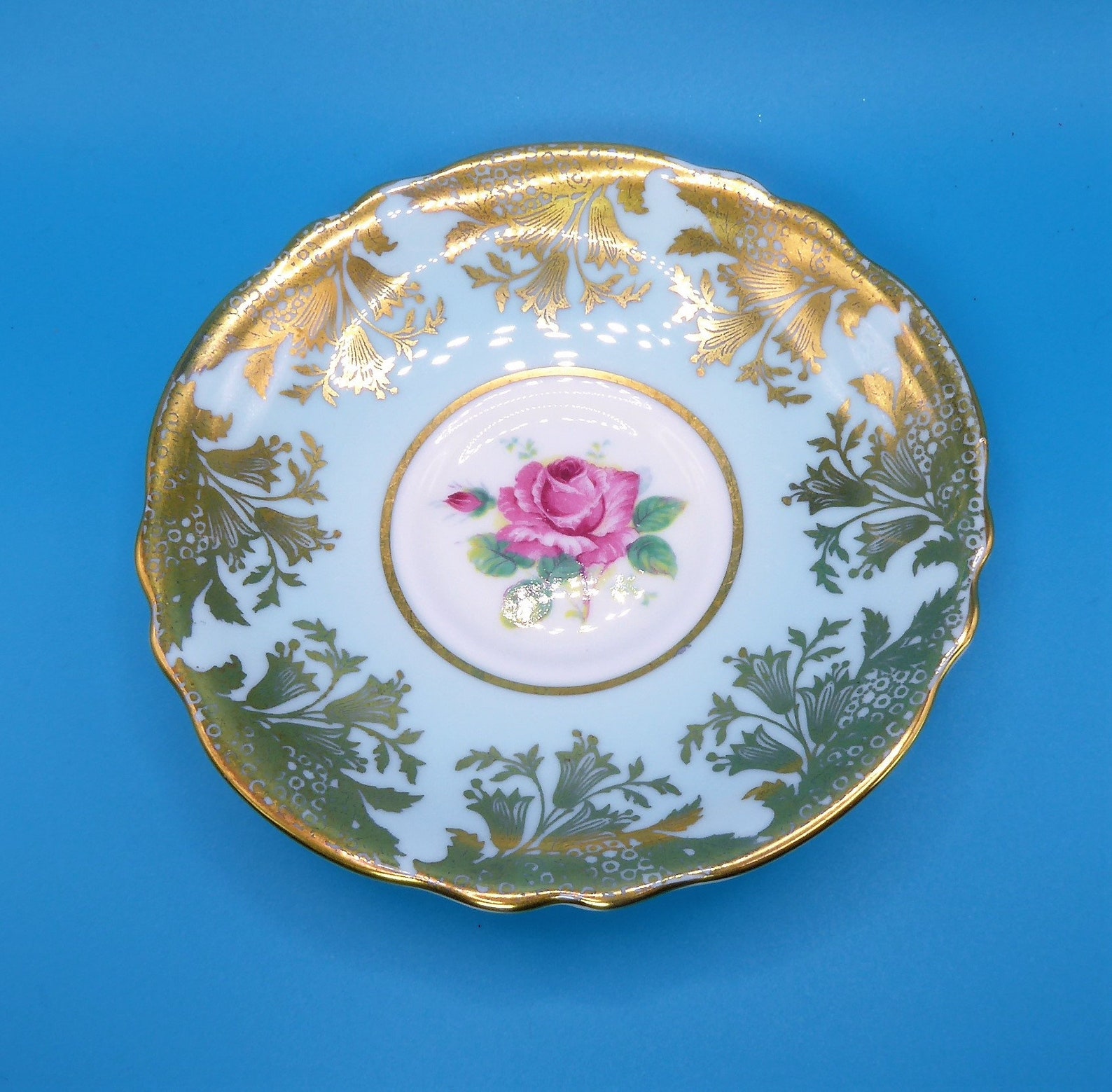 Paragon Blue and Gold Tea Cup Saucer Only Replacement Saucer - Etsy Canada