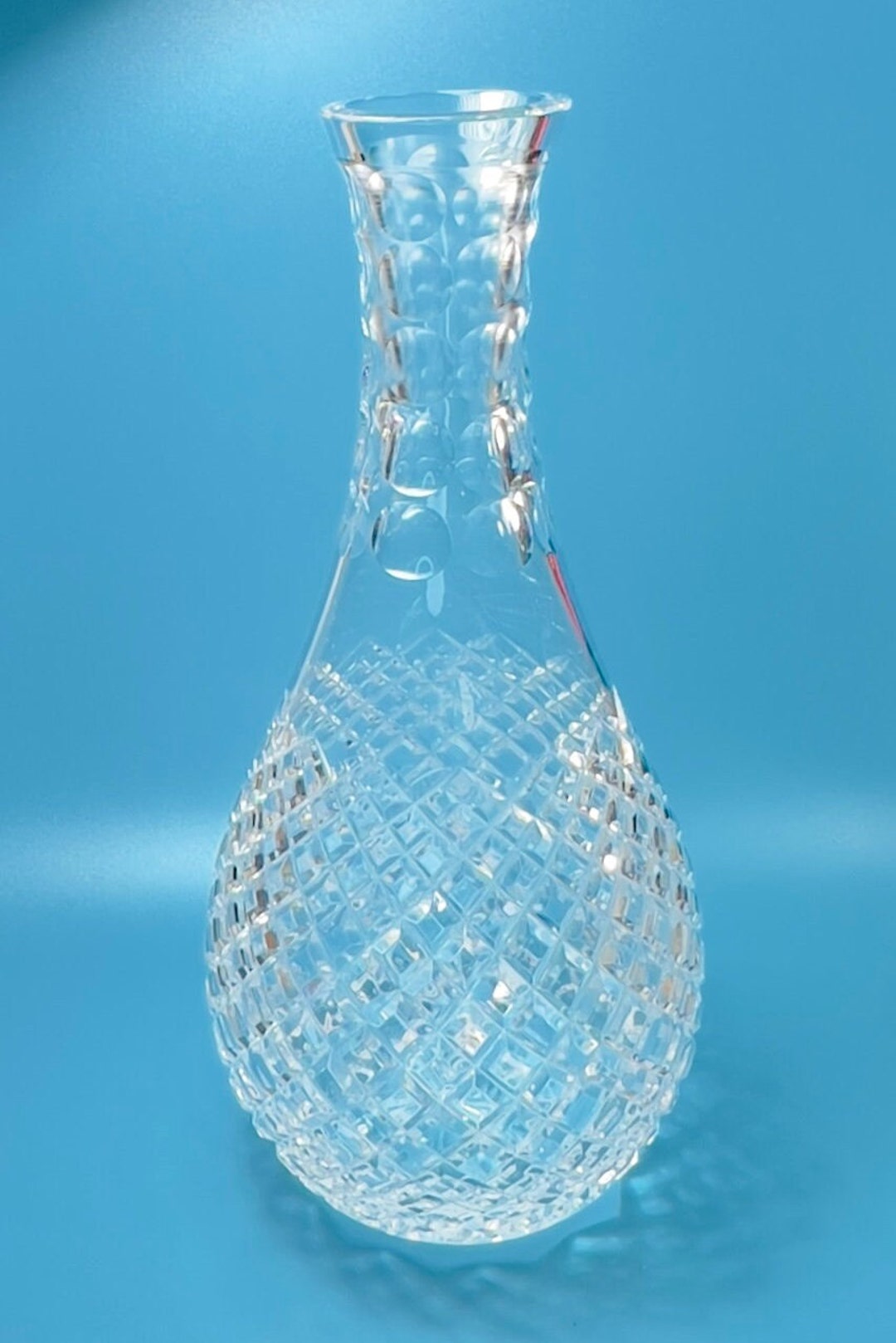 Stuart Crystal Wine Carafe Hardwicke Crystal England Vintage - Etsy