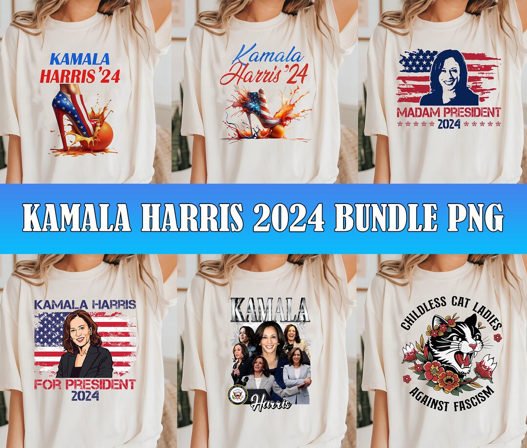 Kamala Harris PNG Bundle, Kamala Harris Png, Kamala Harris President ...