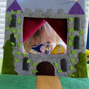 Castle Puppet Theater Quiet Book Commercial License - Etsy