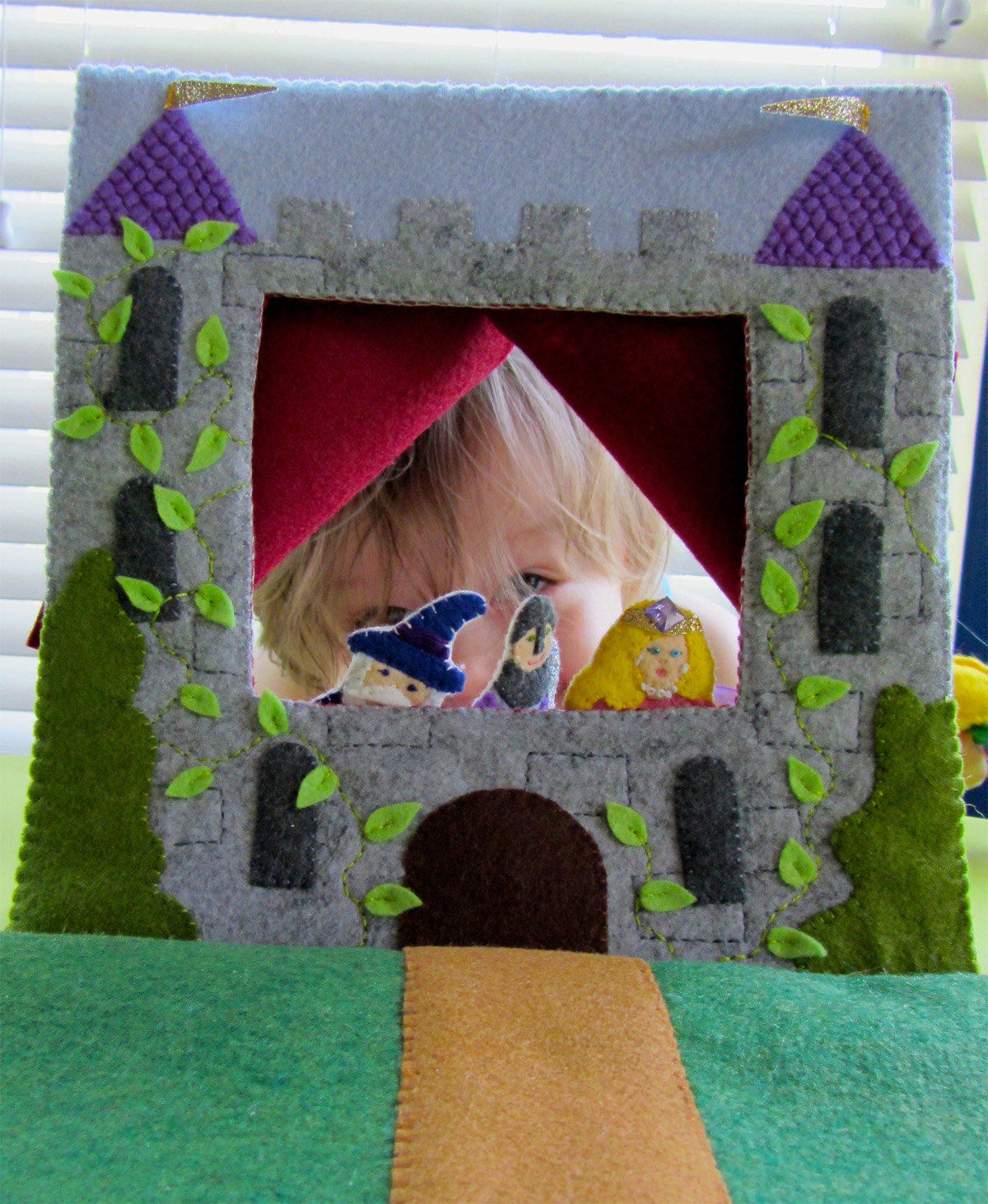 Castle Puppet Theater Quiet Book Commercial License - Etsy